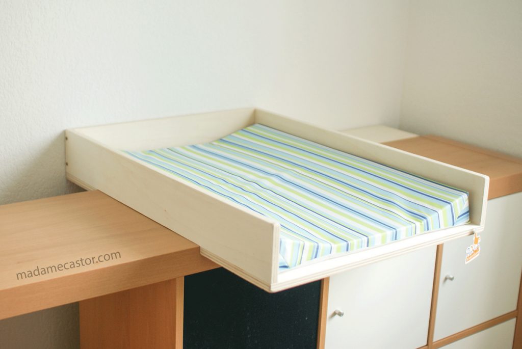 Tuto table à langer pour meuble ikea - Madame Castor